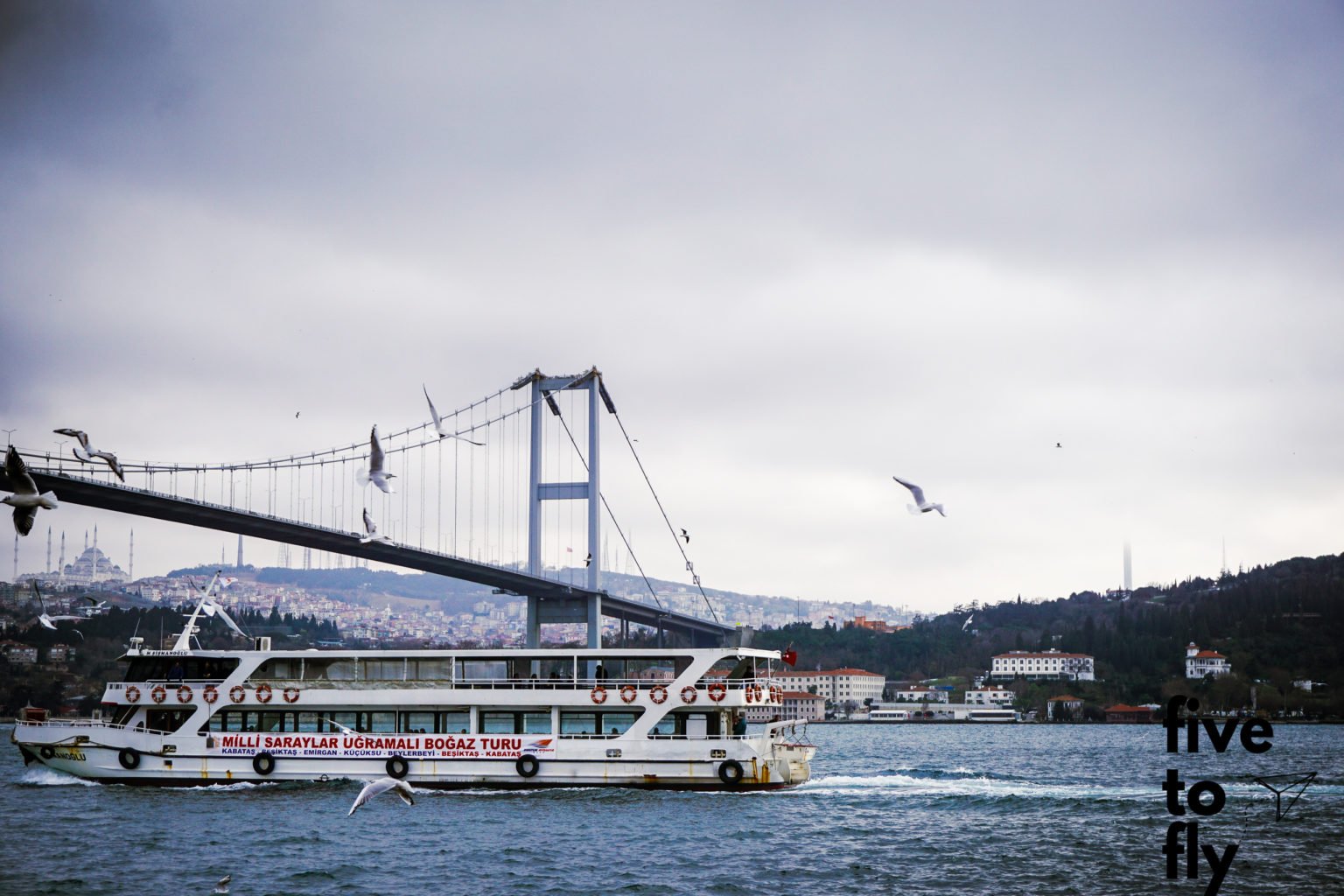 Lekcja 1: Bosfor - Five to fly - mama, tata i trzy córki w podróży